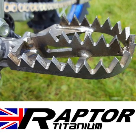 Raptor Titanium: Xtreme 'APEX' Footrests. 2022> - TM UK: TM 'Moto ...